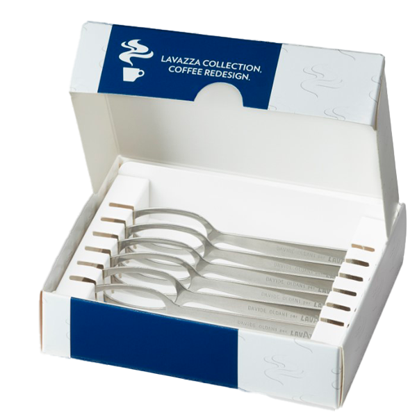 Coffret 6 cuillères Espresso - LAVAZZA® OLDANI® – Cafe-Excellence.fr